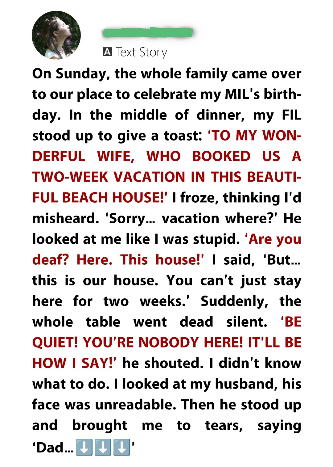At Her Party, He Dismissed Me. My Husband’s Reply Wasn’t a Defense—It ...