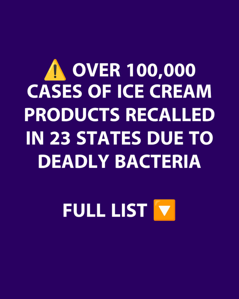 FDA Announces Class II Recall of Ice Cream Bars in 23 States Due to ...