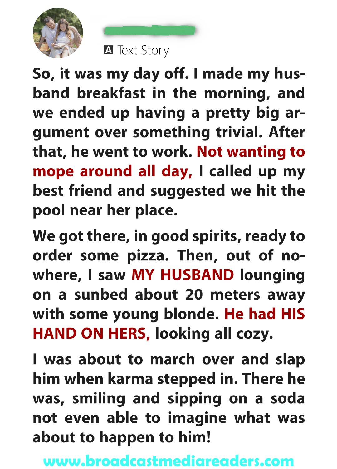 I Met My Husband and His Mistress at a Public Pool – I Wanted to Teach Him a Lesson, but Karma ...