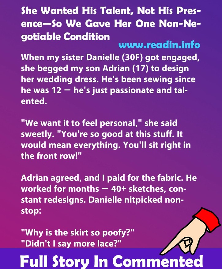 She Wanted His Talent, Not His Presence—So We Gave Her One Non ...